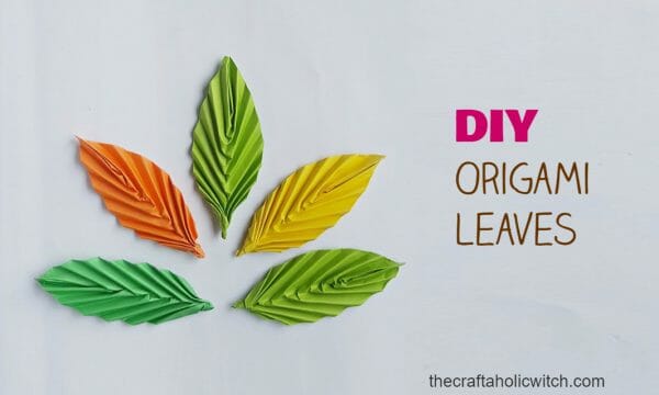 How to Make Easy Origami Leaves (for Beginners)