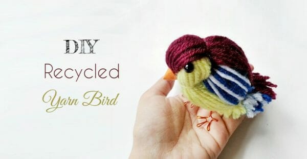DIY: How to Make Super Cute Yarn Bird Craft | The Craftaholic Witch