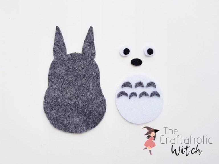DIY Totoro Plush | Only 8 Step Tutorial & Free Plush Pattern