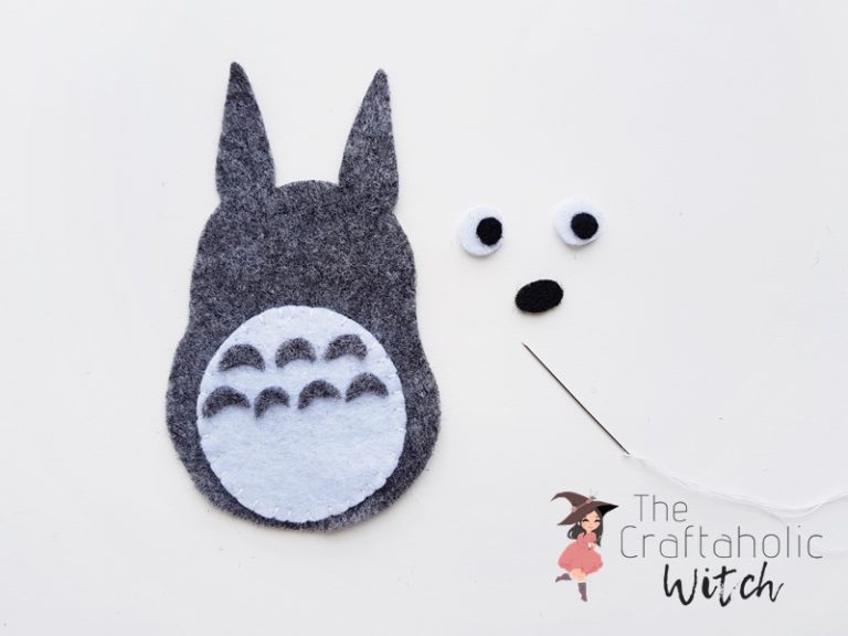 DIY Totoro Plush | Only 8 Step Tutorial & Free Plush Pattern