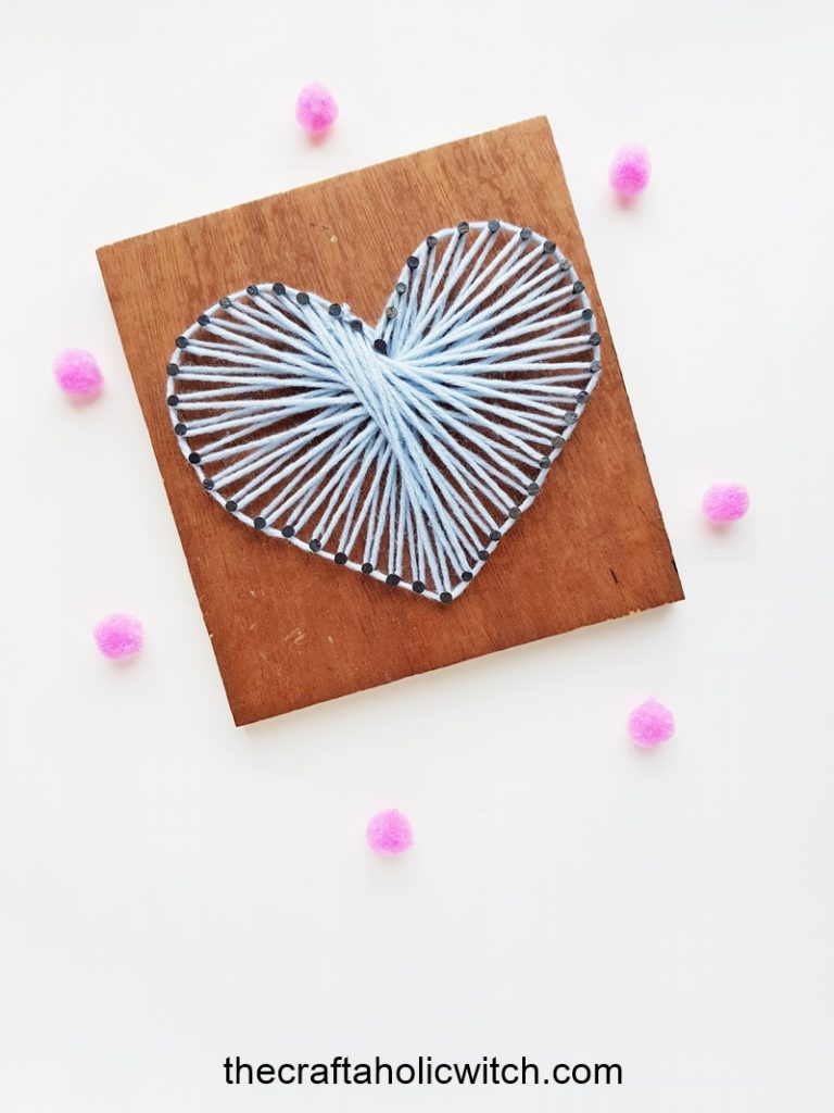 Easy DIY Heart String Art for Beginners (+ Free Template)