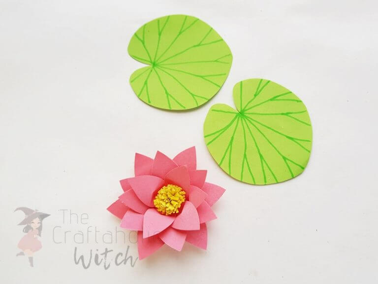 How to Make a Pretty Paper Lily (+ Free Printable Template)