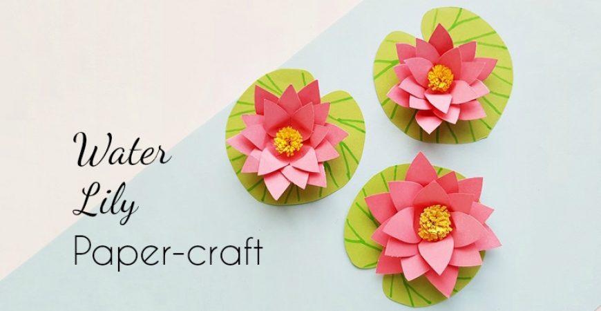 How to Make a Pretty Paper Lily (+ Free Printable Template)