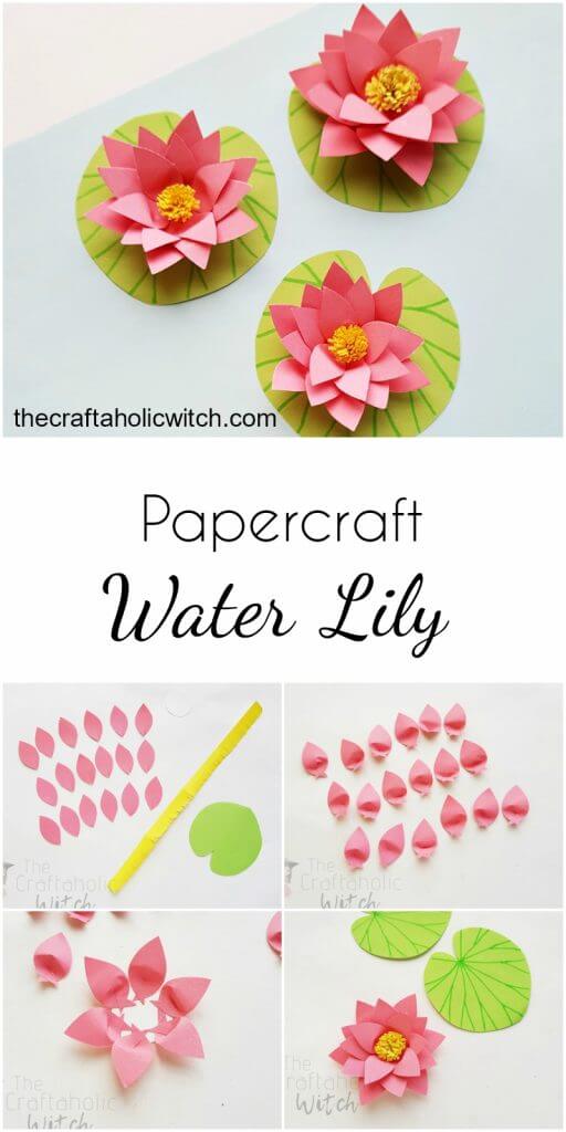 How to Make a Pretty Paper Lily (+ Free Printable Template)