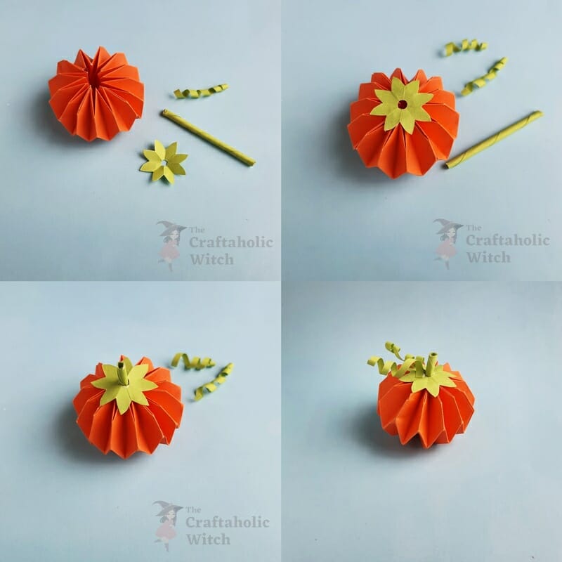 How to Make Origami Pumpkins (Folding Instructions + Video)