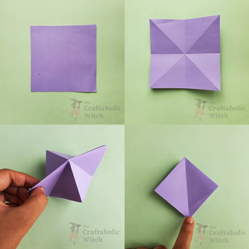 How to Make Paper Spider (Folding Origami Spider + Video)