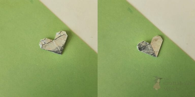 How to Make Gum Wrapper Hearts (Folding Instruction + Video)