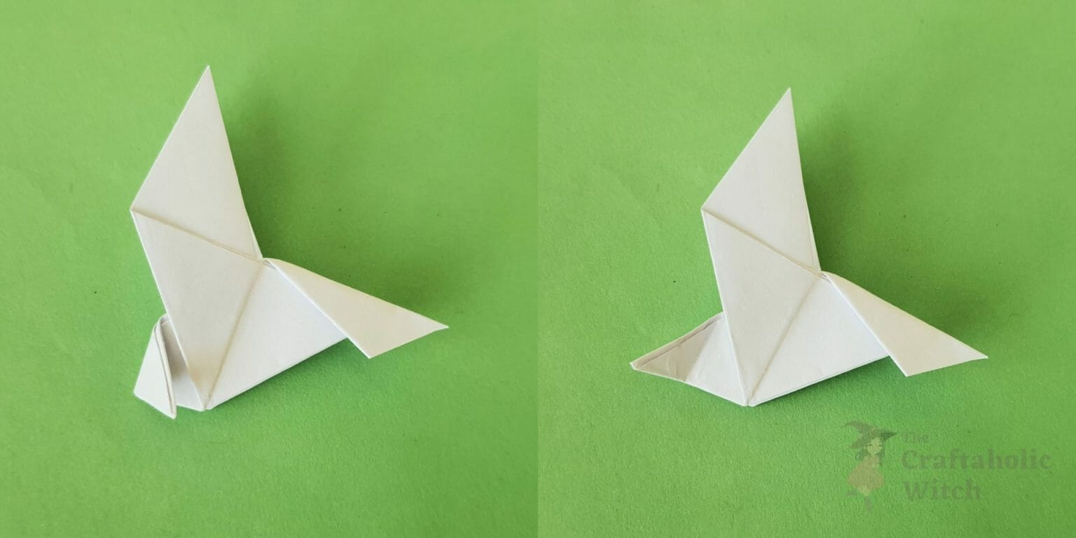 How to Make Origami Dove/Pigeon Birds (Instructions + Video)