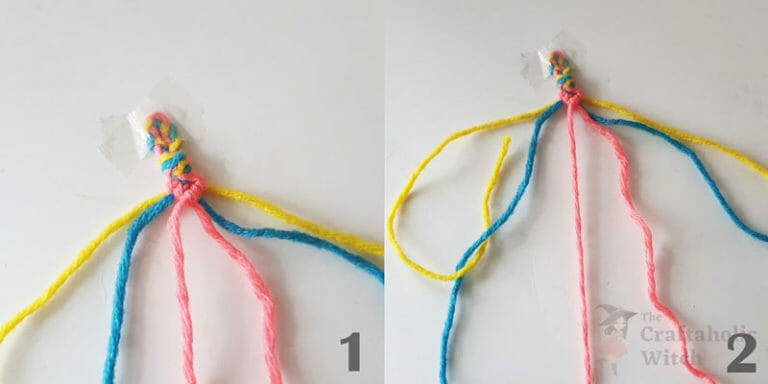 How to Make a Chevron Friendship Bracelet (With Video) | Craftaholic Witch