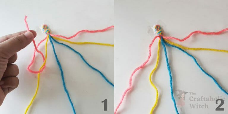 How to Make a Chevron Friendship Bracelet (With Video) | Craftaholic Witch