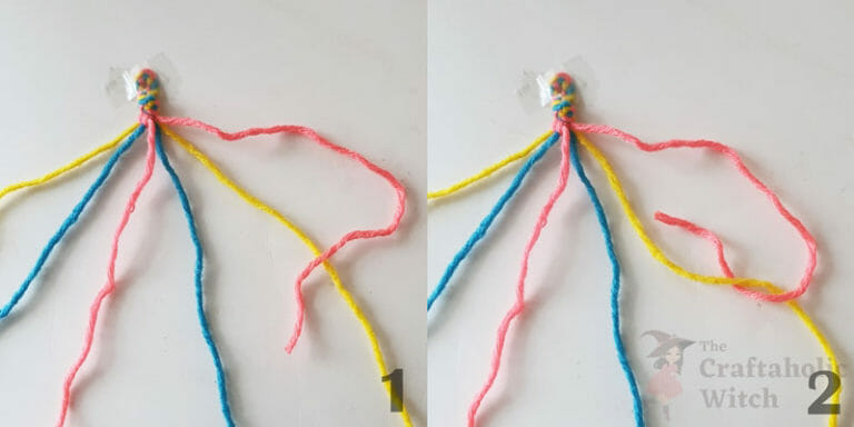 How to Make a Chevron Friendship Bracelet (With Video) | Craftaholic Witch