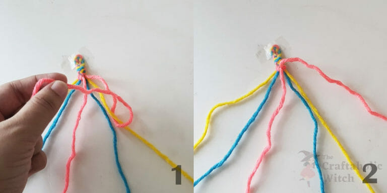 How to Make a Chevron Friendship Bracelet (With Video) | Craftaholic Witch