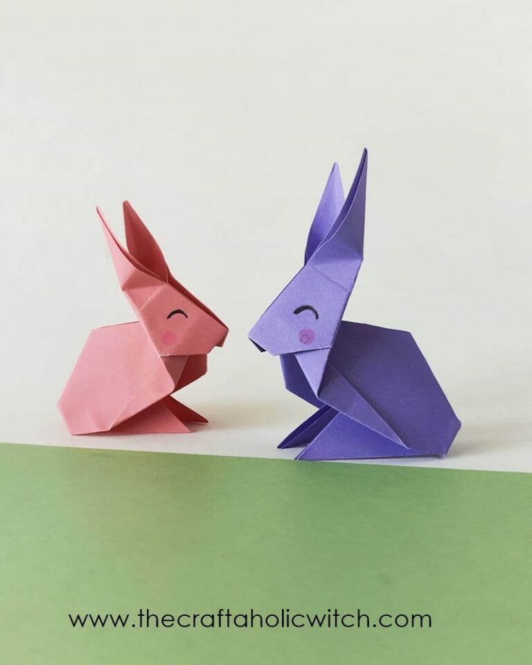 2 Ways to Make Origami Bunny (Rabbit) - Instructions + Video | The ...