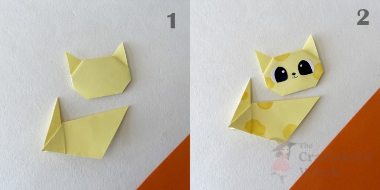 2 Easy Ways to Fold Cute Origami Cats (+ Video Tutorial) | The ...