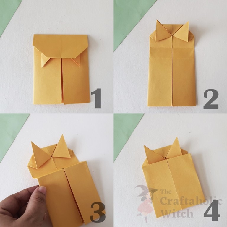 2 Easy Ways to Fold Cute Origami Cats (+ Video Tutorial) | Craftaholic ...