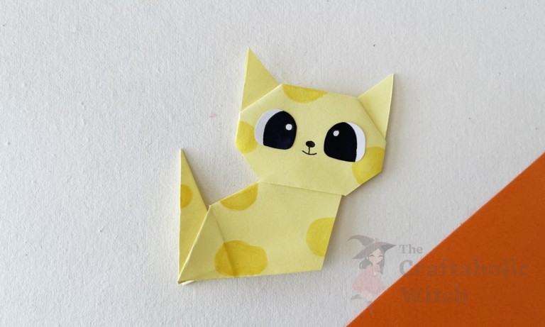 2 Easy Ways to Fold Cute Origami Cats (+ Video Tutorial) | Craftaholic ...