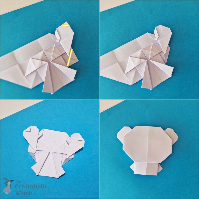 How to Make an Origami Panda (Easy Folding Instructions) | The ...