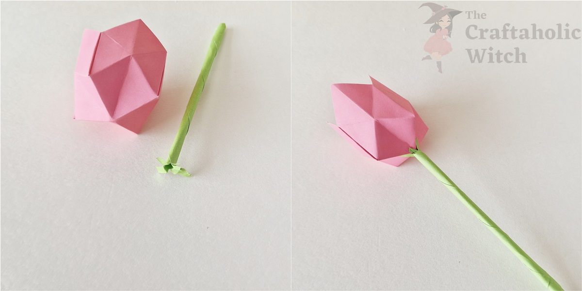 How to Craft Paper Tulips (Easy Instructions + Video Guide) | The ...