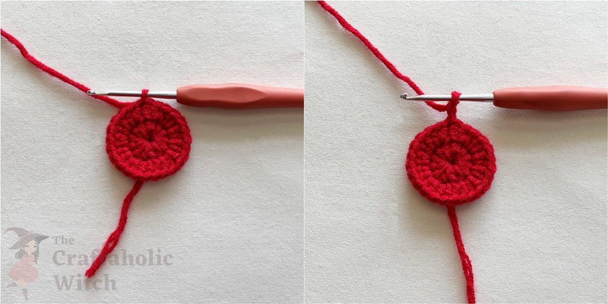 How to Crochet Christmas Baubles with Free Pattern | The Craftaholic Witch
