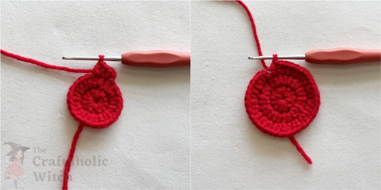 How to Crochet Christmas Baubles with Free Pattern | The Craftaholic Witch