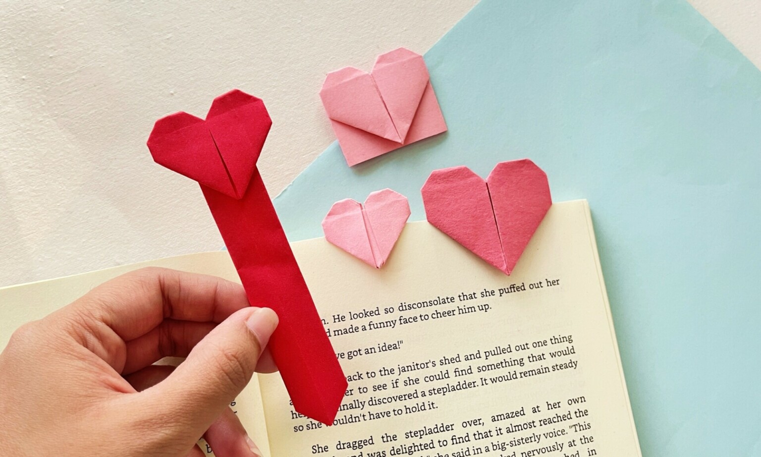 2 Origami Heart Bookmark Tutorials ️ One Practical, One Versatile | The ...