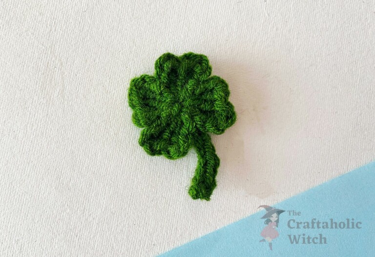Easy 4 Leaves Crochet Clover Tutorial with Free Pattern | The ...