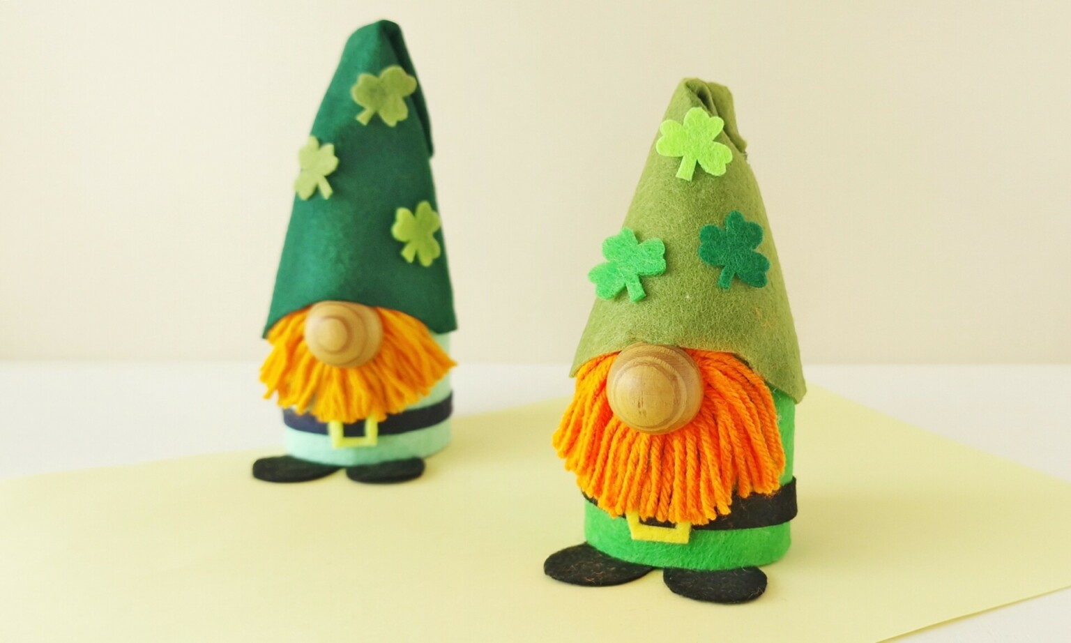 Easy Toilet Paper Roll Gnome for St. Patrick’s Day (Free Pattern ...
