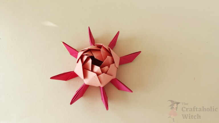 Realistic Origami Lotus Flower Tutorial (with Video + Steps) | The ...