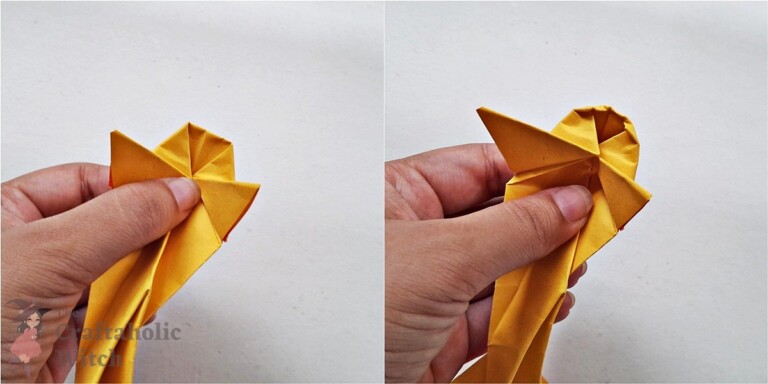 How to Fold an Origami Koi Fish (Video with Instructions) | Craftaholic ...