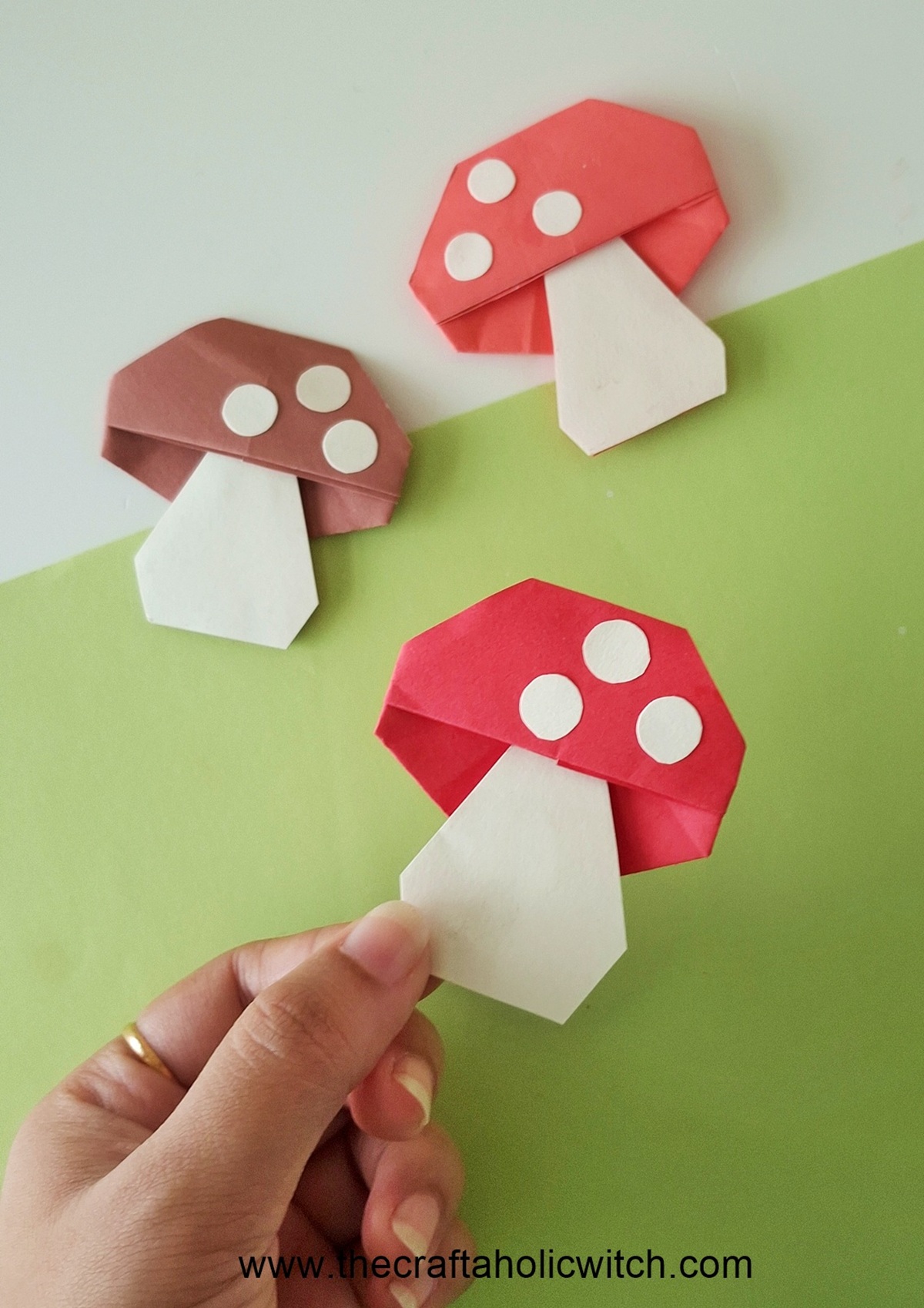 Fold a Cute Origami Mushroom in 15 Minutes (+Video Tutorial) | The ...