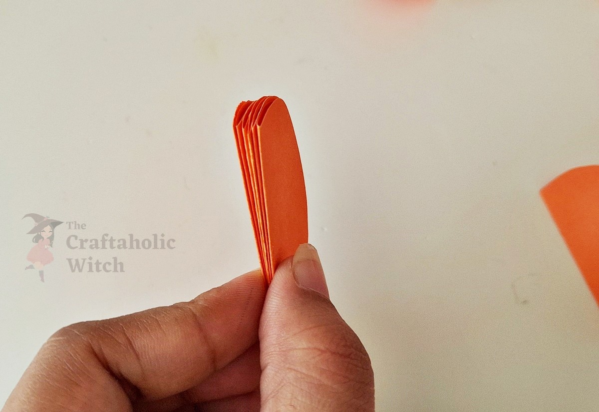 Easy 3D Paper Pumpkin to Make with Kids (with Video) | Craftaholic Witch