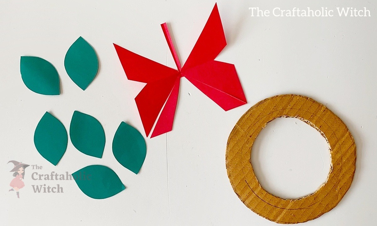 Easy Paper Christmas Wreath Craft for Kids (+Free Template ...