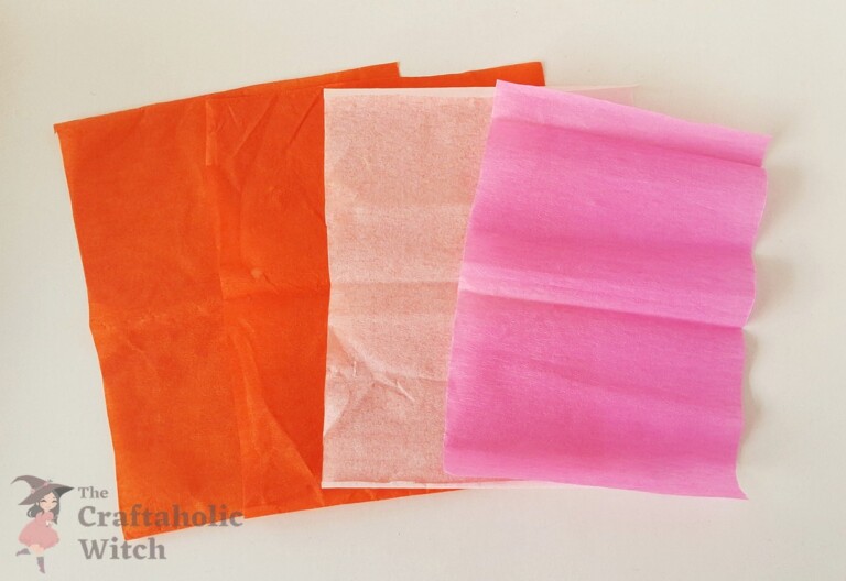 How to Make a Tissue Paper Butterfly (No-Glue Craft) | Craftaholic Witch